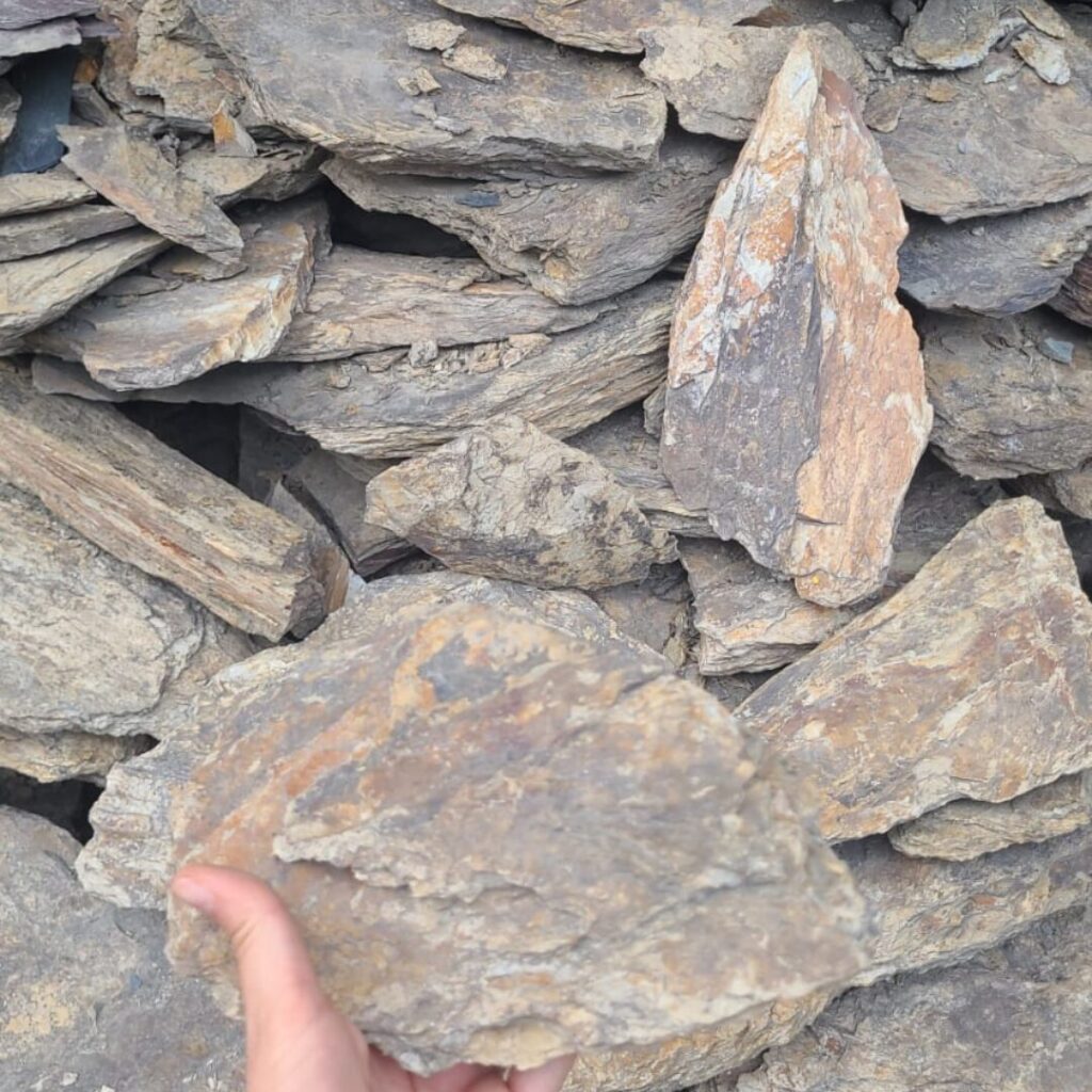 Piedra Laja Natural Amarilla - Beca Andamios